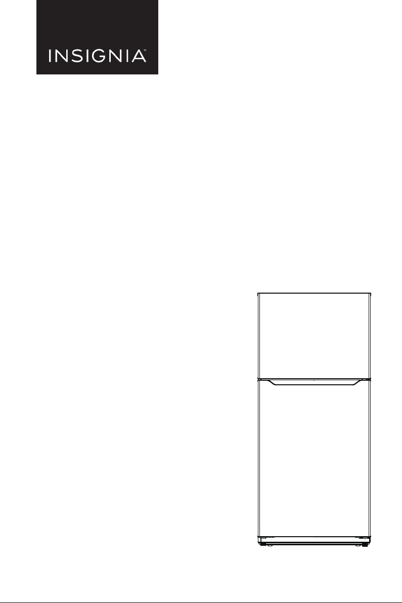 Manual Insignia NS-RTM18SS2 Fridge-Freezer