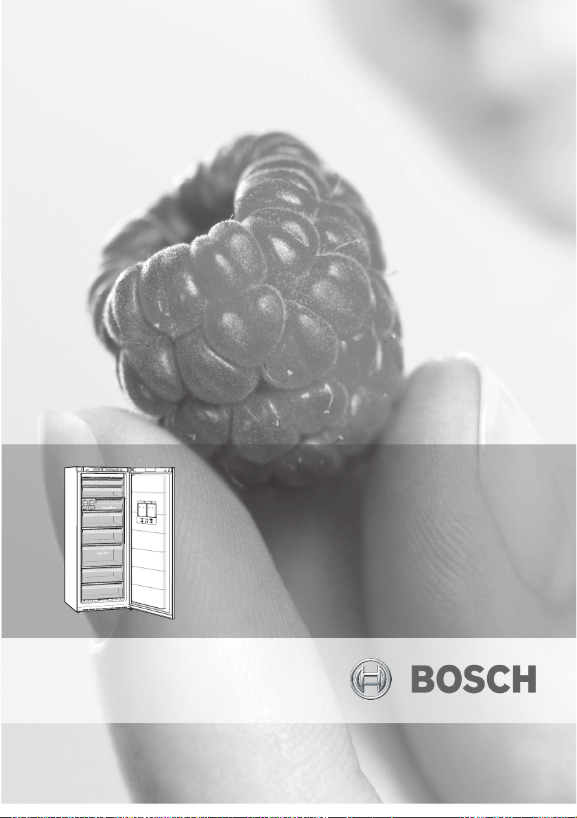 Bosch Gefrierschrank Bedienungsanleitung Symbole