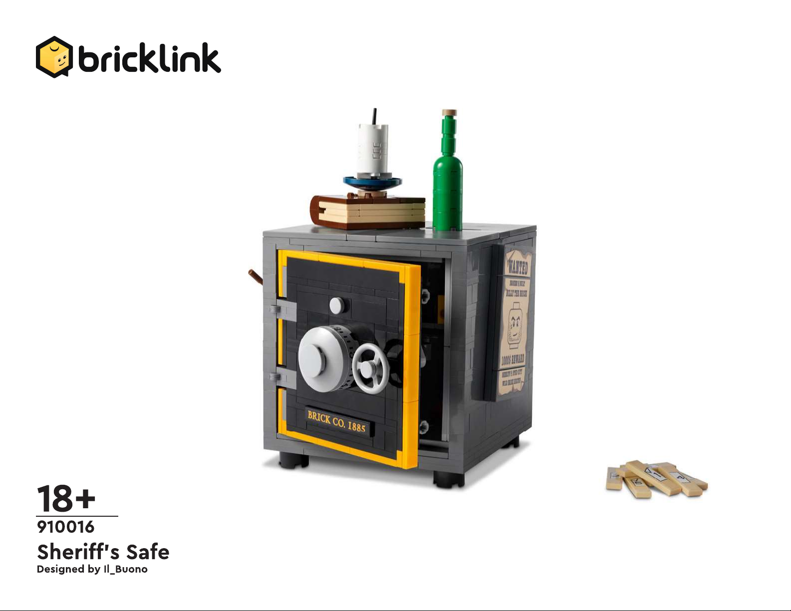 Handleiding Lego set 910016 BrickLink Designer Program Klus van de sheriff Handleiding Lego set 910016 BrickLink Designer Program Klus van de sheriff