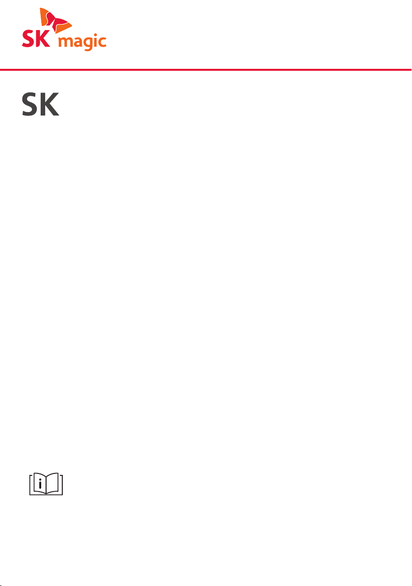 사용 설명서 SK매직 MWOFM3A1MDWH 전자렌지