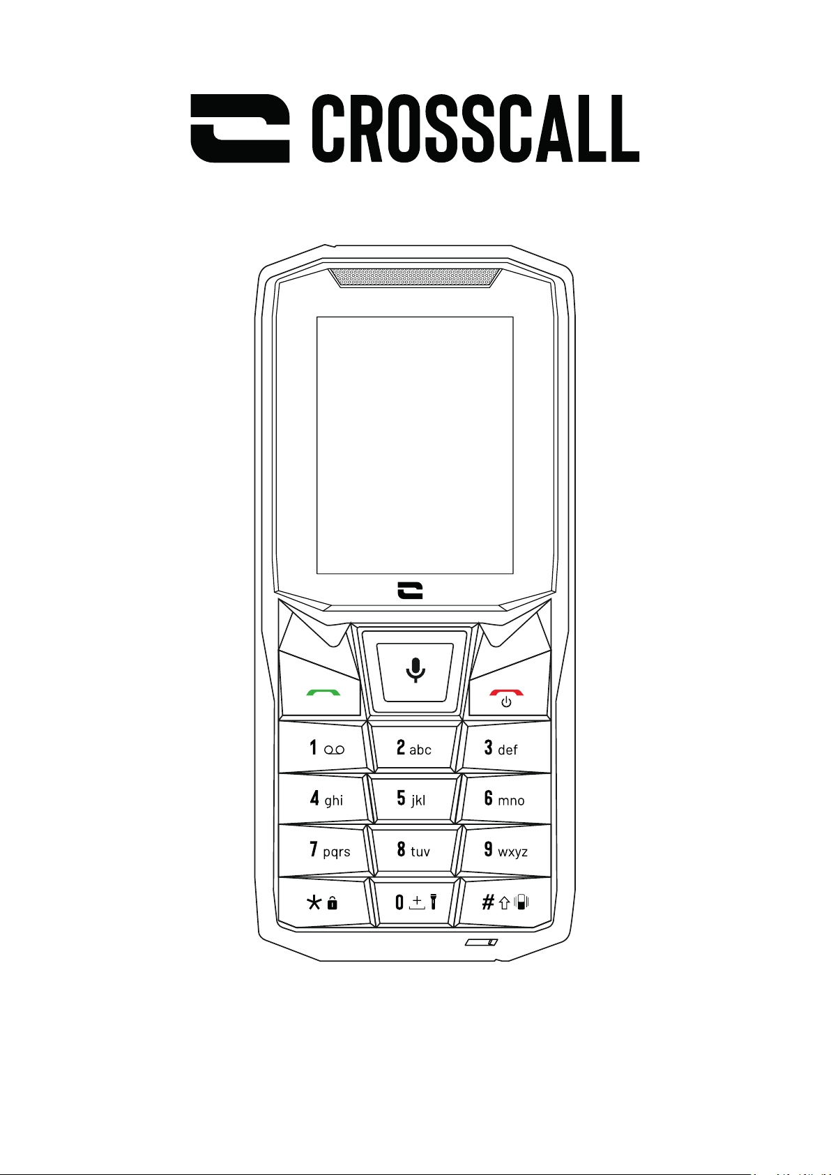 Handleiding Crosscall Core S4 Mobiele telefoon