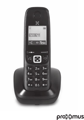 Handleiding Proximus Twist 304 Draadloze telefoon