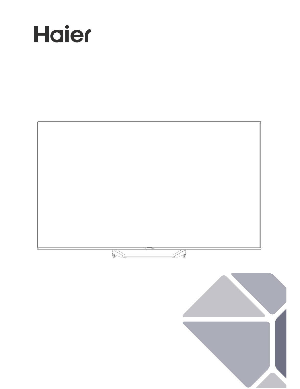 Manual Haier H65S81FUX LED Television