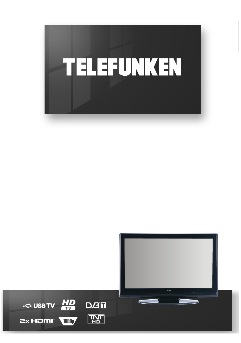 Handleiding Telefunken TF32HX847LU LCD televisie