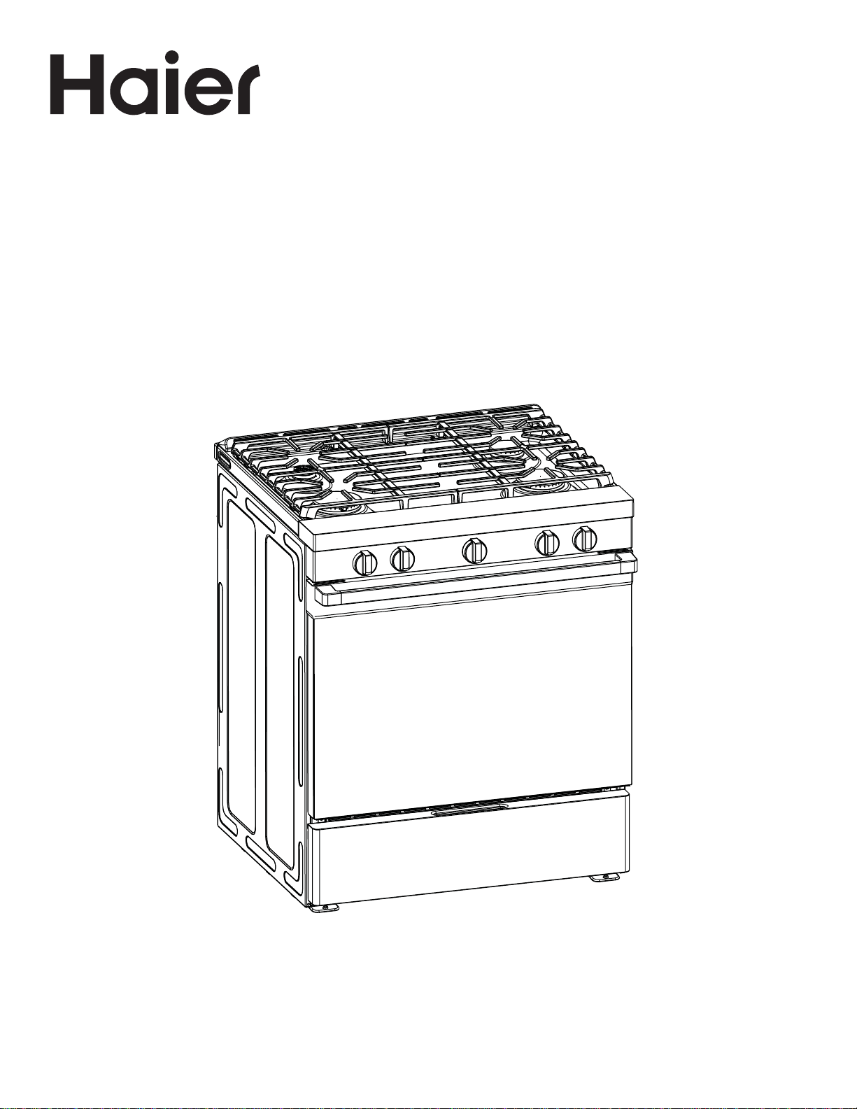 Manual de uso Haier QGSS740RNSS Cocina