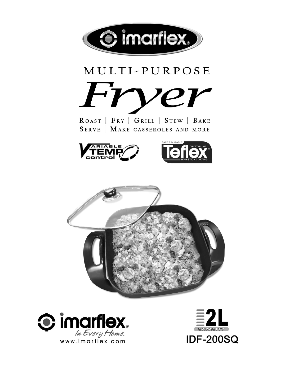 Handleiding Imarflex IDF-200SQ Pan