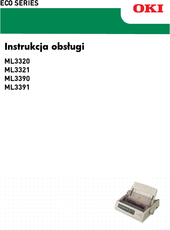 Instrukcja OKI ML3320 Drukarka