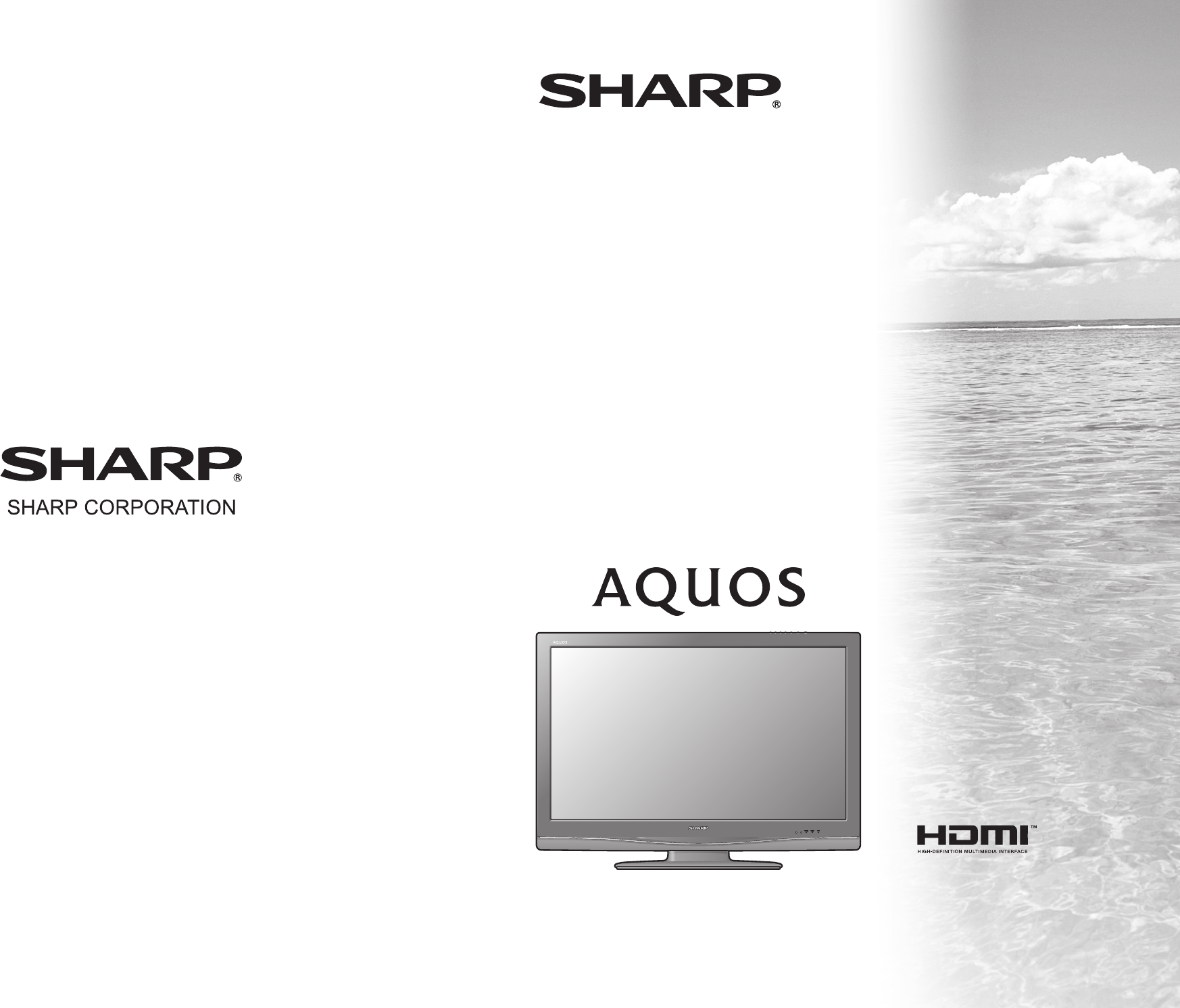 说明书 夏普AQUOS LCD-32A33液晶电视