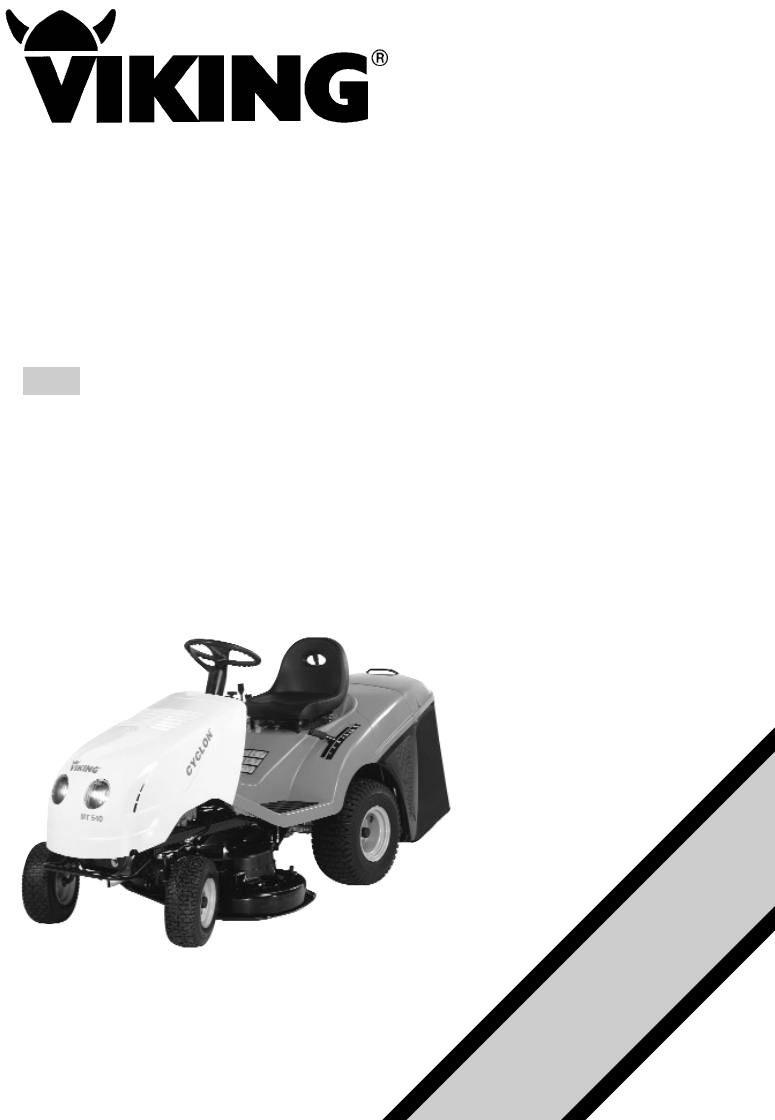Bedienungsanleitung Viking MT 540 Cyclon Rasenmäher