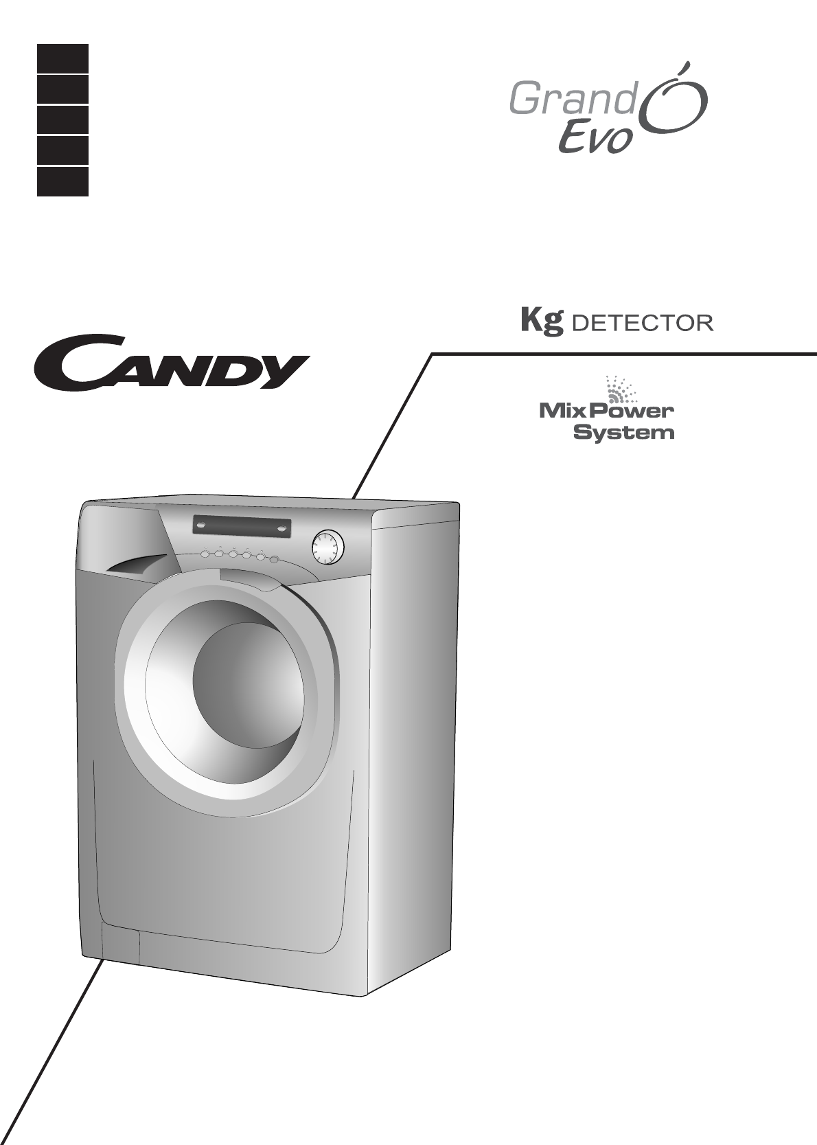 Handleiding Candy EVO 1473DW/1-S Wasmachine