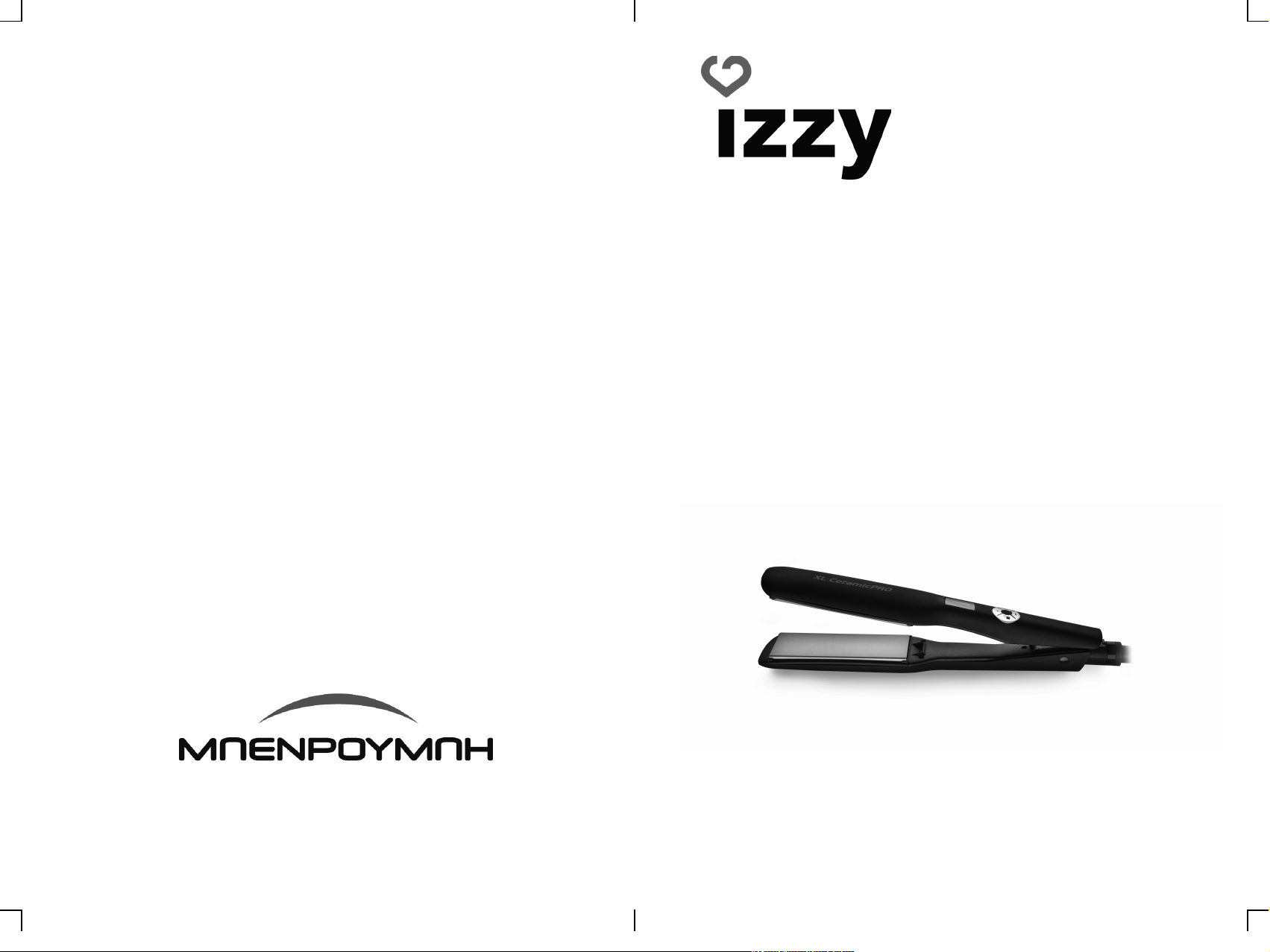 Handleiding Izzy HS213 CeramicPro XL Stijltang