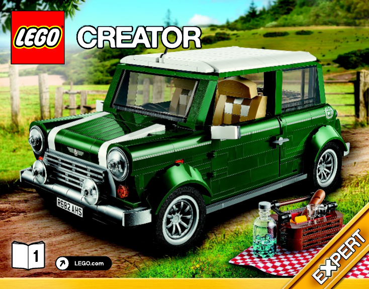 Handleiding Lego set 10242 Creator Mini Cooper
