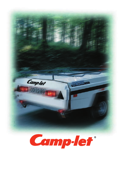 Brugsanvisning Camp-let Apollo Teltvogn