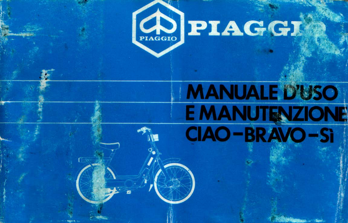 Manuale Piaggio Ciao Ciclomotore