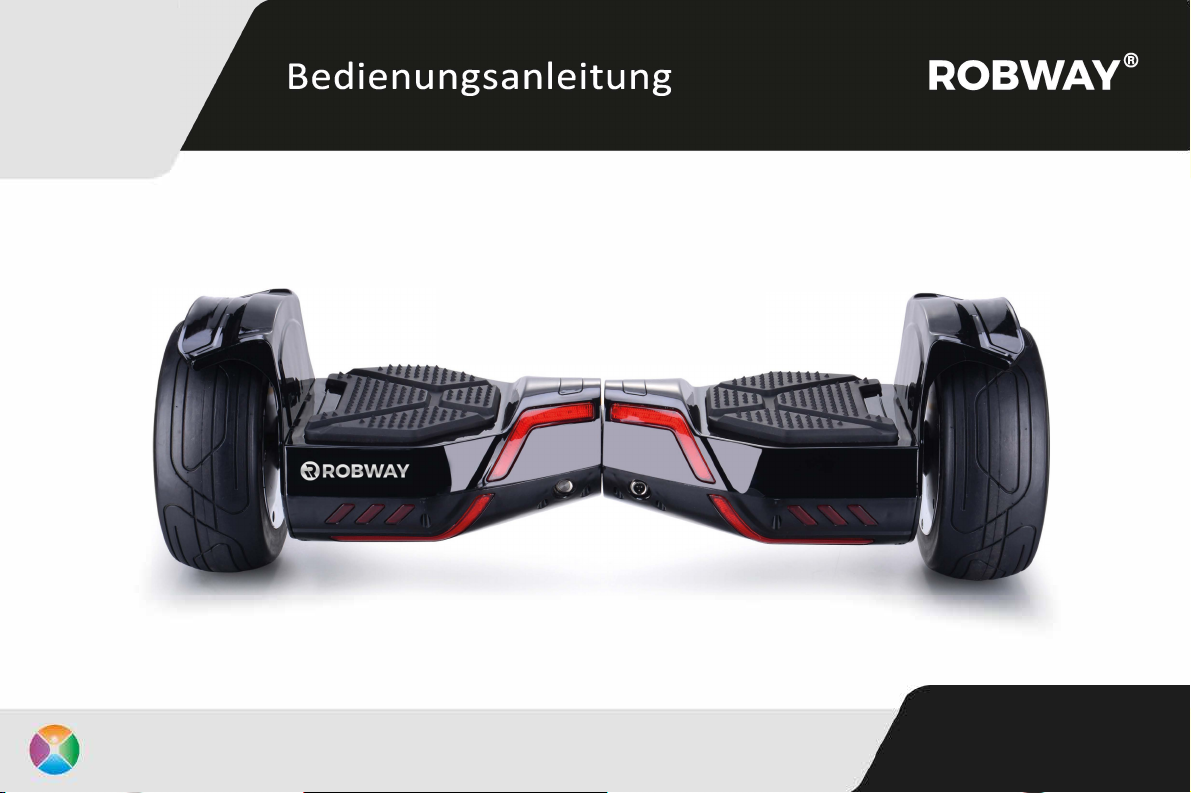 Bedienungsanleitung Robway X2 Hoverboard