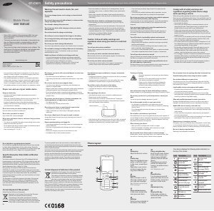 Manuals for Samsung Mobile Phones