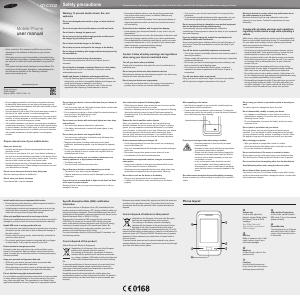 Manuals for Samsung Mobile Phones