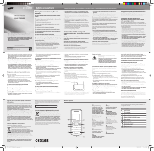 Manuals for Samsung Mobile Phones