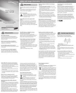 Manuals for Samsung Mobile Phones
