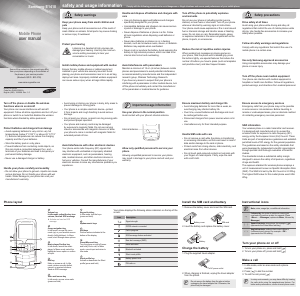 Manuals for Samsung Mobile Phones