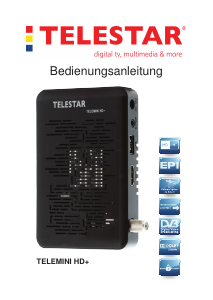 Bedienungsanleitung für Telestar Digital-receiver