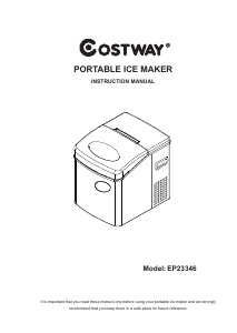 Costway Ice Maker Manual