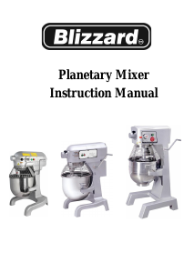Manual Blizzard FMX10 Stand Mixer