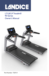 Manual Landice L8 Treadmill