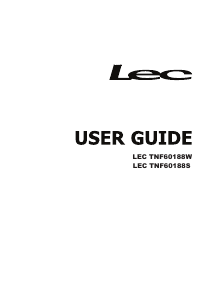 Manuals for Lec Fridge-Freezers