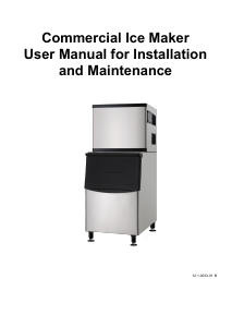 Manual Blizzard BIM160 Ice Cube Maker