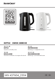 Manual SilverCrest IAN 437604 Kettle