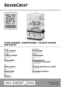 Manual SilverCrest IAN 438087 Steam Cooker - page 2