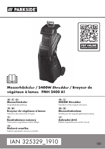 Manual Parkside IAN 325329 Garden Shredder