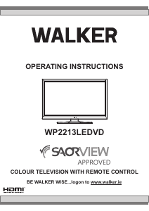 Manuals for Walker LCD Televisions