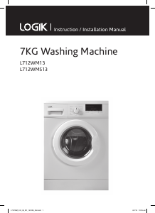 Manuals for Logik Washing Machines