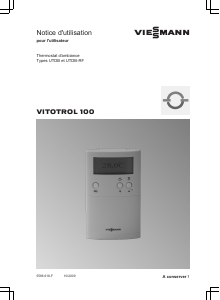 Thermostat Viessmann Mode D Emploi
