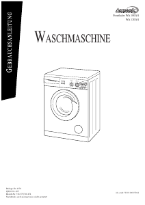 Bedienungsanleitung für Hanseatic Waschmaschinen