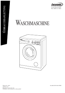 Bedienungsanleitung für Hanseatic Waschmaschinen